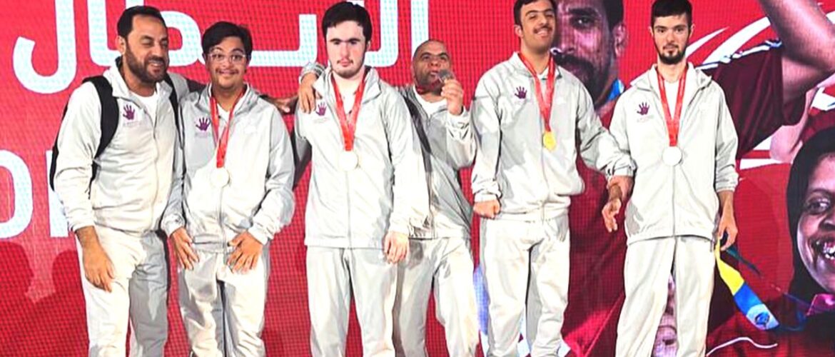 Champions of the Emirates Down Syndrome Association Participate in the ...